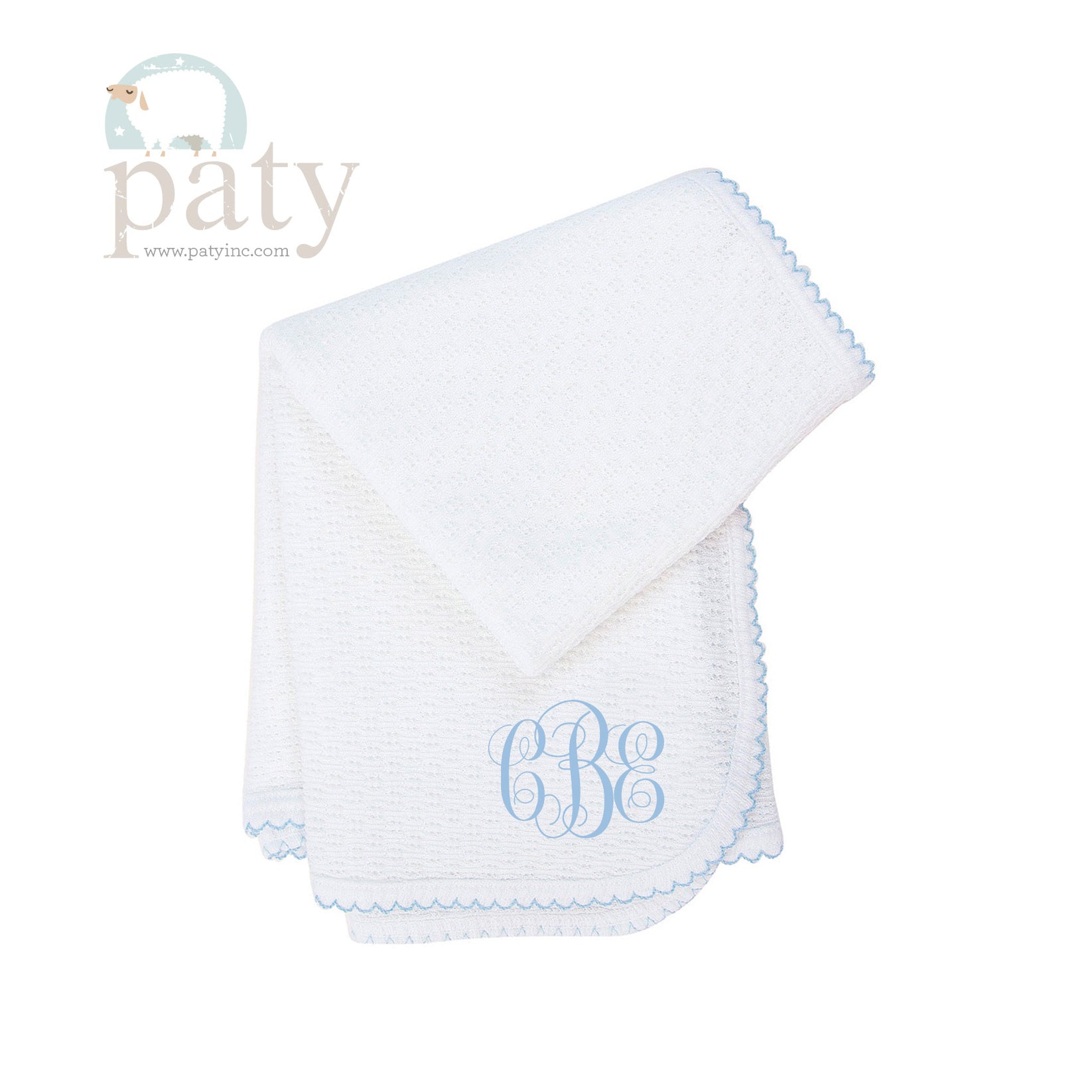 Monogrammed Blanket Interlocking Font – PatyInc