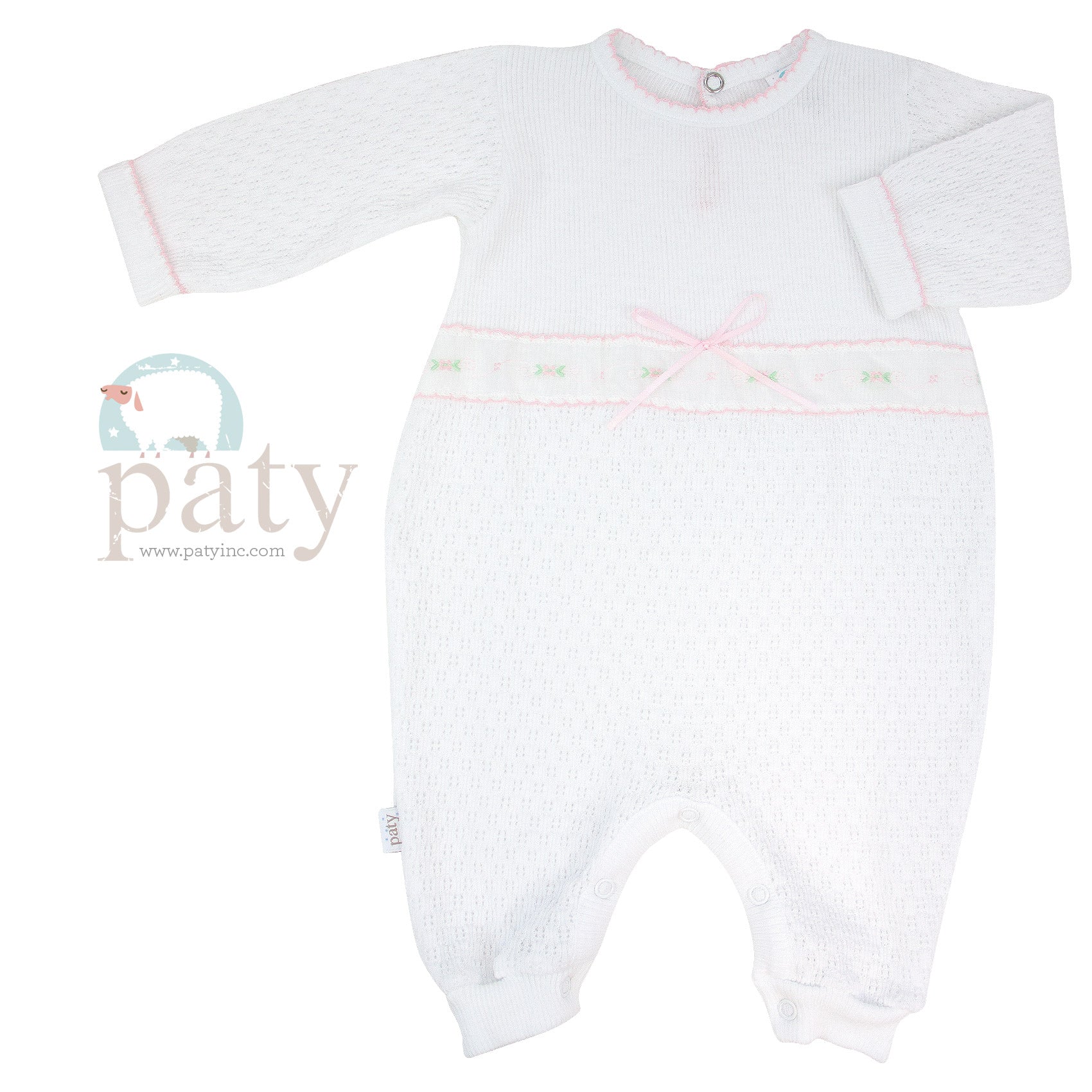 Swiss Floral Romper #166SWFLS – PatyInc