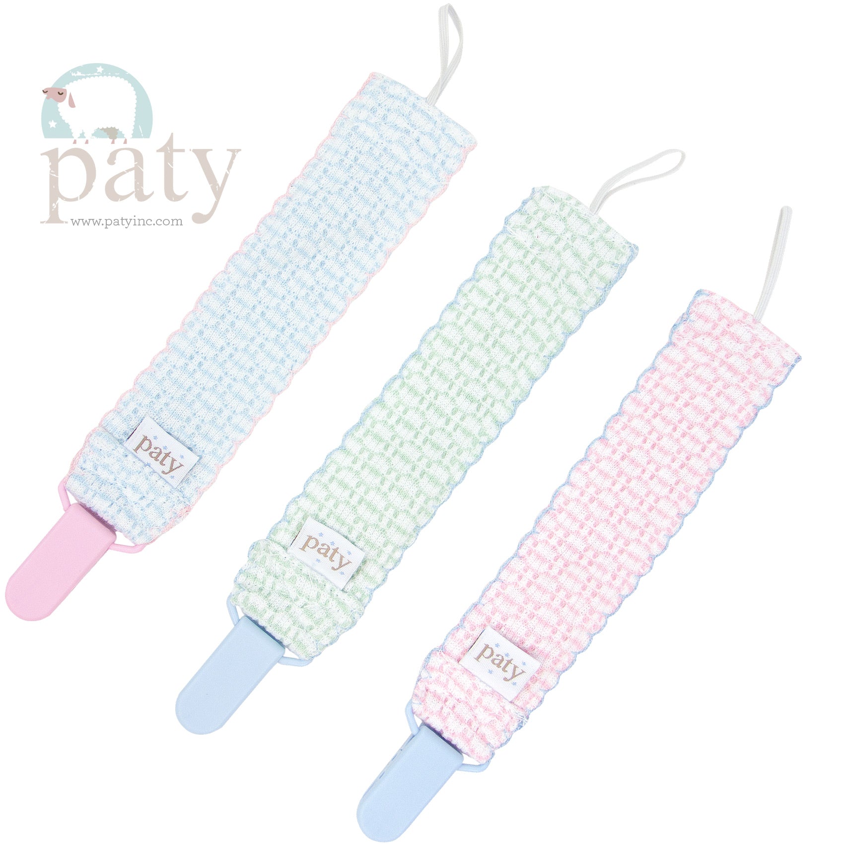 Paty Knit Pacifier Clip #289 – PatyInc