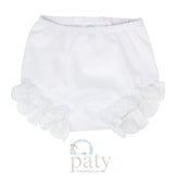 Double Seat Diaper Cover, Eyelet Trim – PatyInc