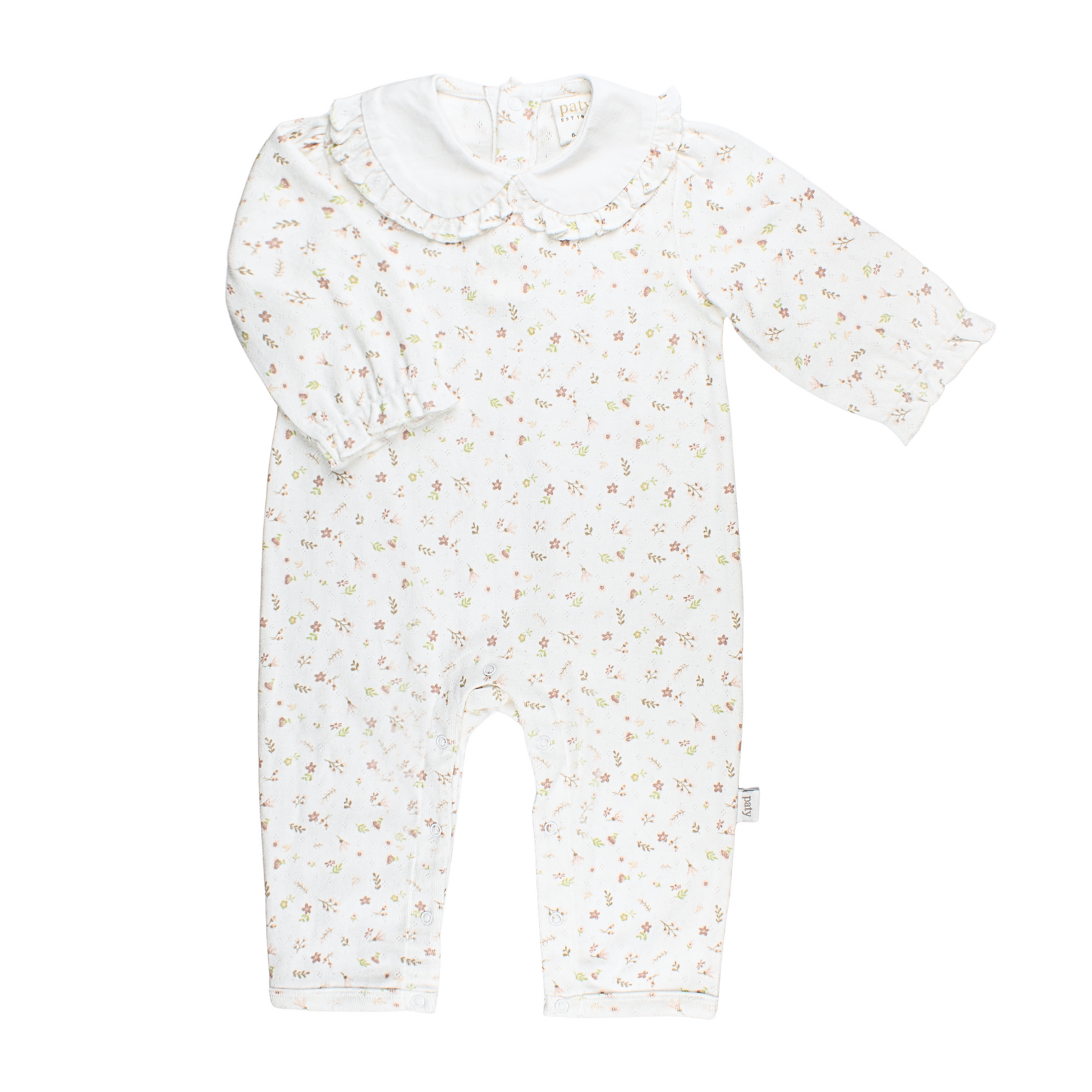 Girls Pointelle Knit Romper – PatyInc